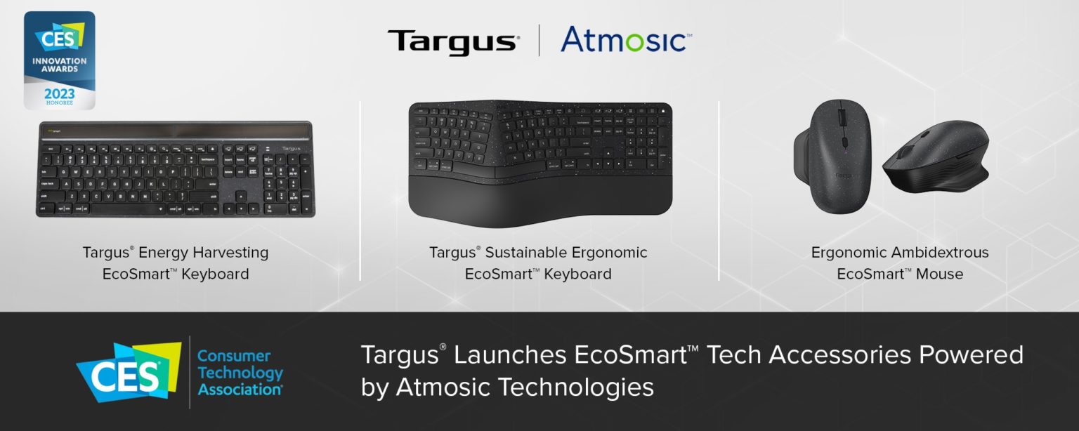 Atmosic™: Battery Free Wireless Solutions | Targus Launches Premium ...
